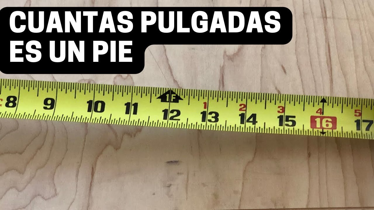 Cu nto Equivale Un Pie En Pulgadas Conversi n De Unidades De Longitud Cu nto Equivale Un Pie En Pulgadas Conversi n De Unidades De Longitud